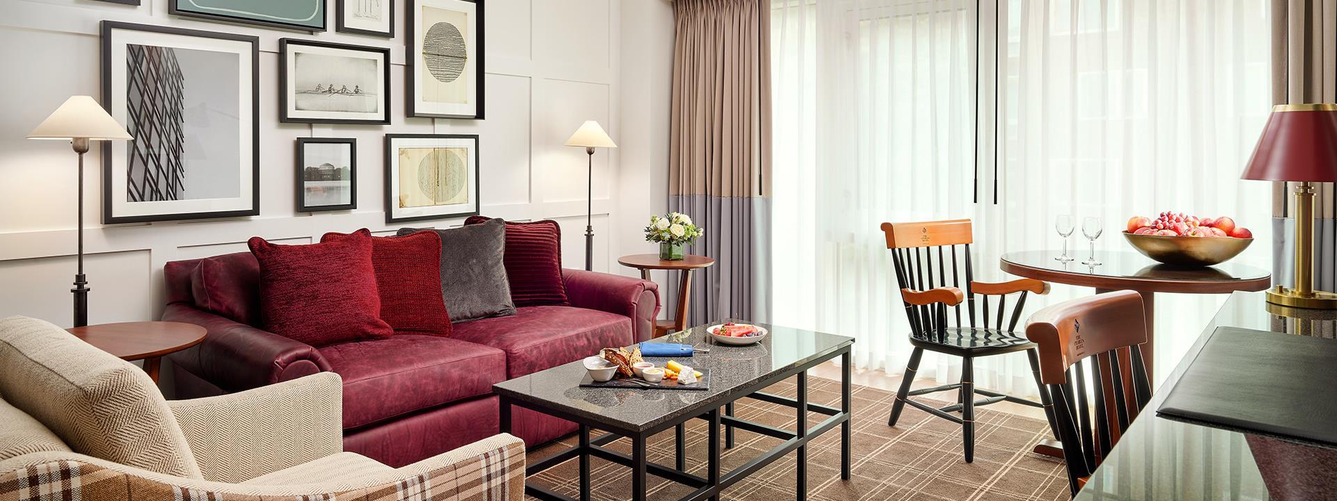 Rooms & Suites | The Charles Hotel